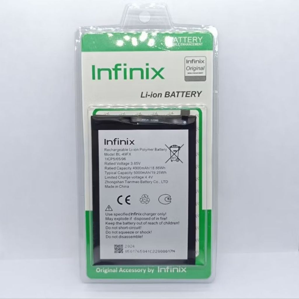 Jual Batre Baterai Infinix NOTE 7 Lite X656 ORIGINAL 100% Model Batrei ...