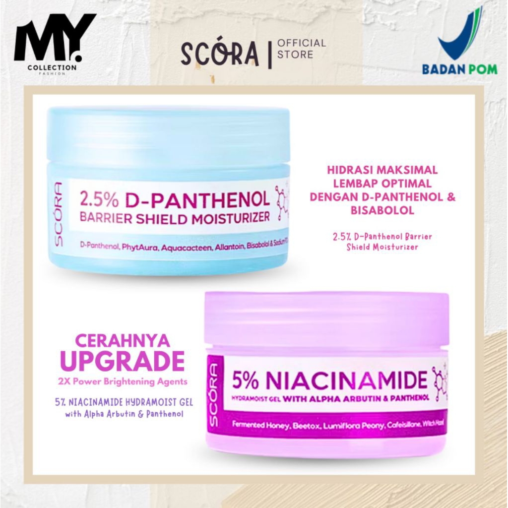 Jual [LANGSUNG KIRIM] SCORA 2,5% D-Panthenol Moisturizer Scora & 5% ...