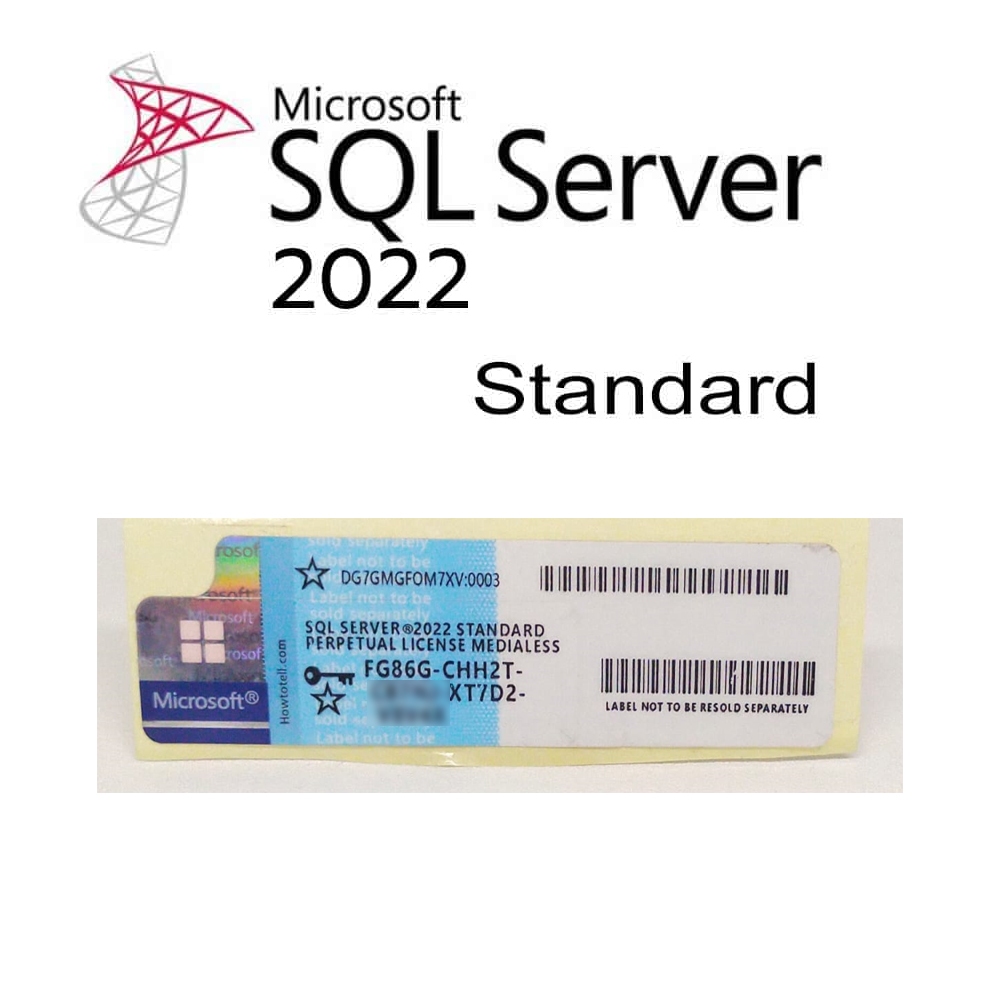 Jual SQL SERVER 2022 STANDARD (LISENSI COA ORIGINAL) | Shopee Indonesia