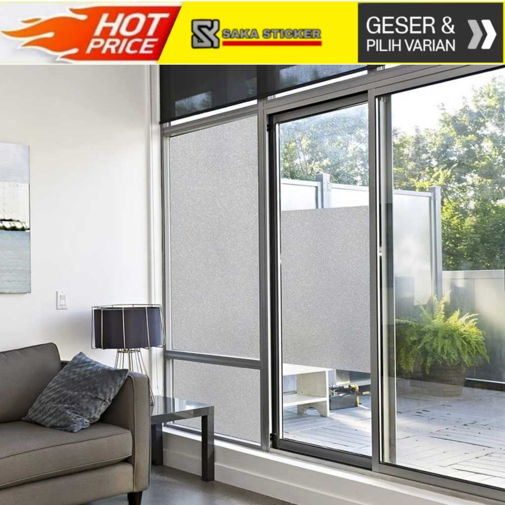 Jual Stiker Kaca Sunblast Sticker Sanblast Jendela Rumah | Shopee Indonesia