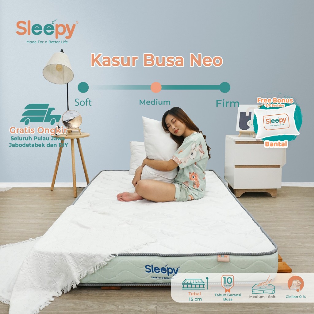 Jual Sleepy Kasur Busa Neo 15 cm - Kasur Busa Minimalis | Shopee Indonesia