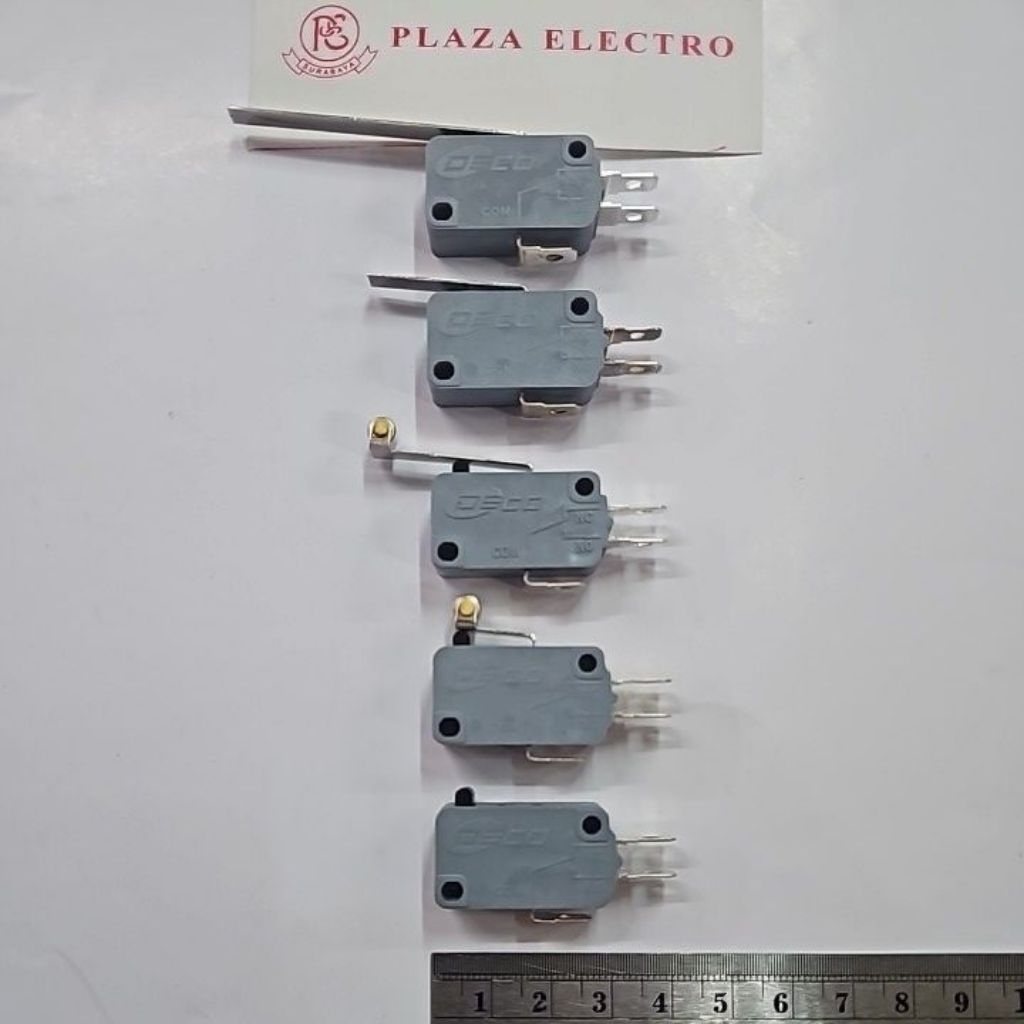 Jual MICROSWITCH LIMIT SWITCH MIKRO SWIT DECO 16A 220V VARIASI KUALITAS ...