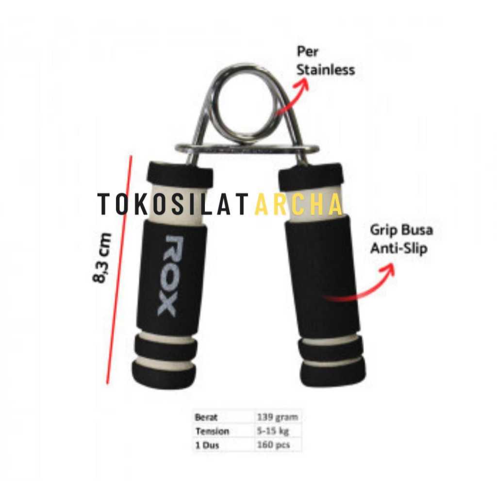 Jual Hand Grip ROX 202 / Hand Grip Busa Rox isi 2 Pcs - Alat latihan ...