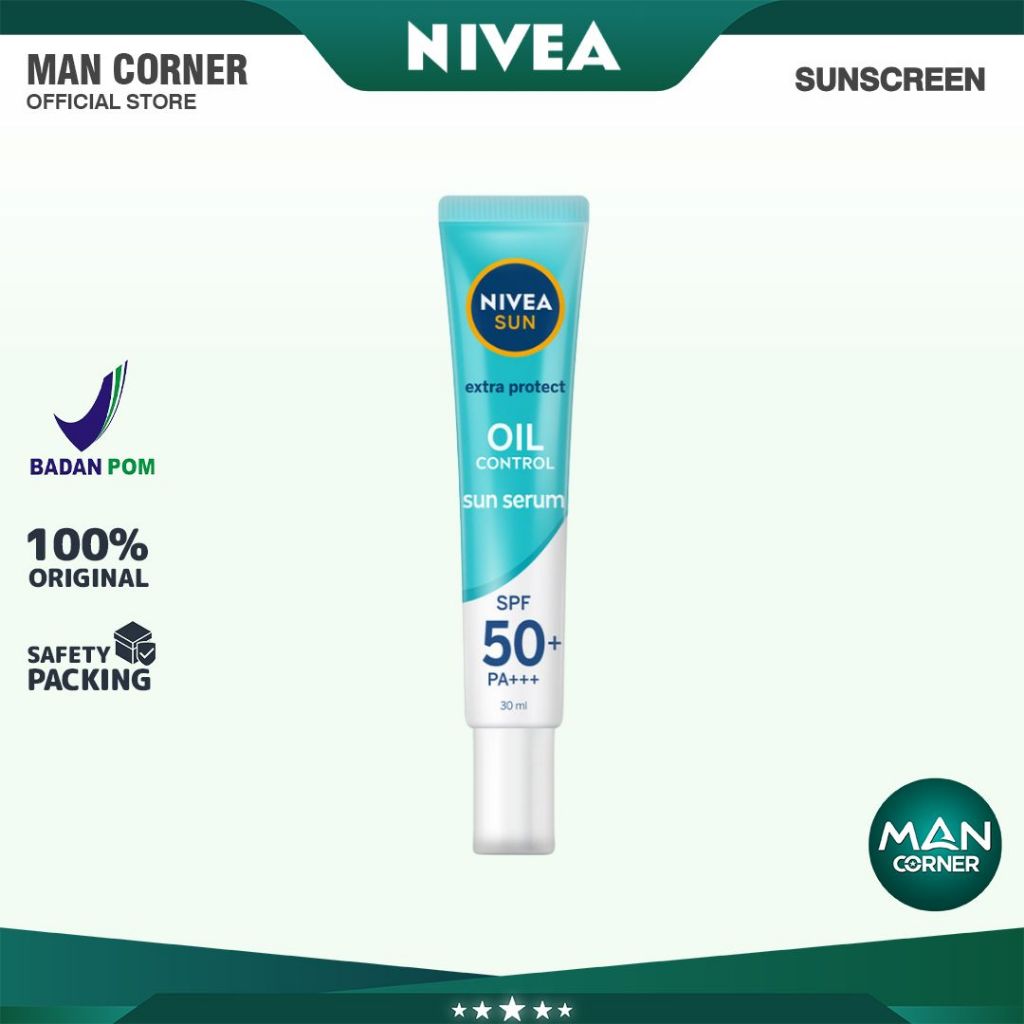 Jual Nivea Sun Face Serum Extra Protect Oil Control SPF 50+ PA+++ 30ml ...