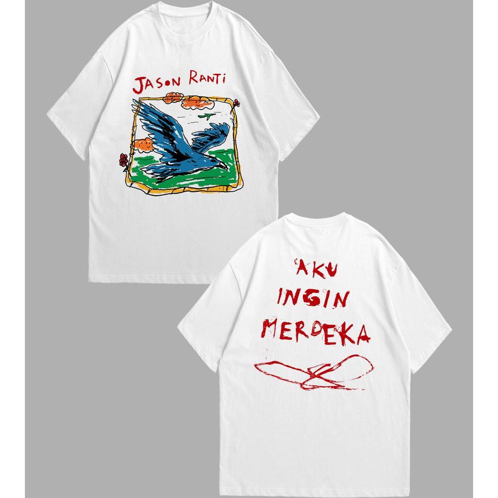 Jual JASON RANTI - PERUT KOSONG MANA MEMPAN DI KASIH PUISI TSHIRT HITAM ...