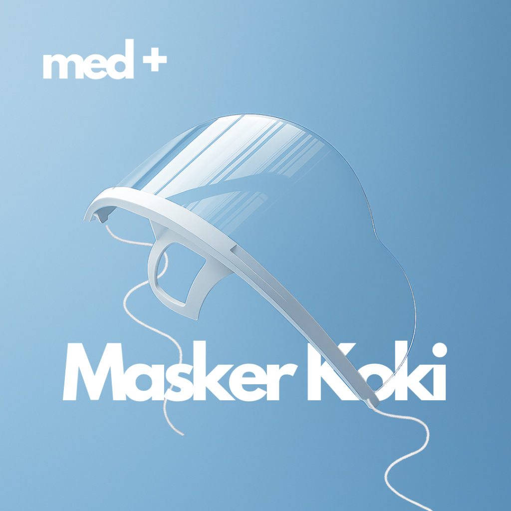 Jual Masker Transparan Plastik Mika Penutup Mulut Koki Dapur Hotel ...