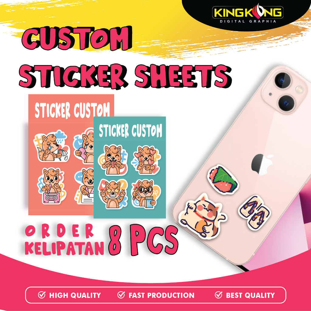 Jual Cetak Stiker Sheet Pack A6 – Free Template atau Custom Desain ...