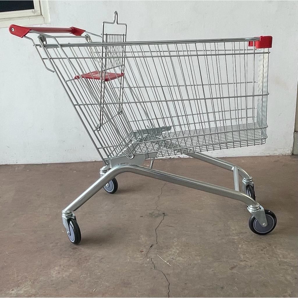 Jual Troli Belanja 180L Trolley Supermarket Troli Belanja Shopping ...