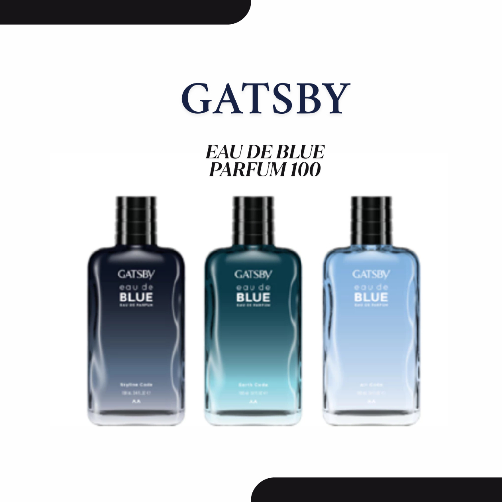 Jual Gatsby Eau De Blue Parfum 100ml/Parfum Pria | Shopee Indonesia