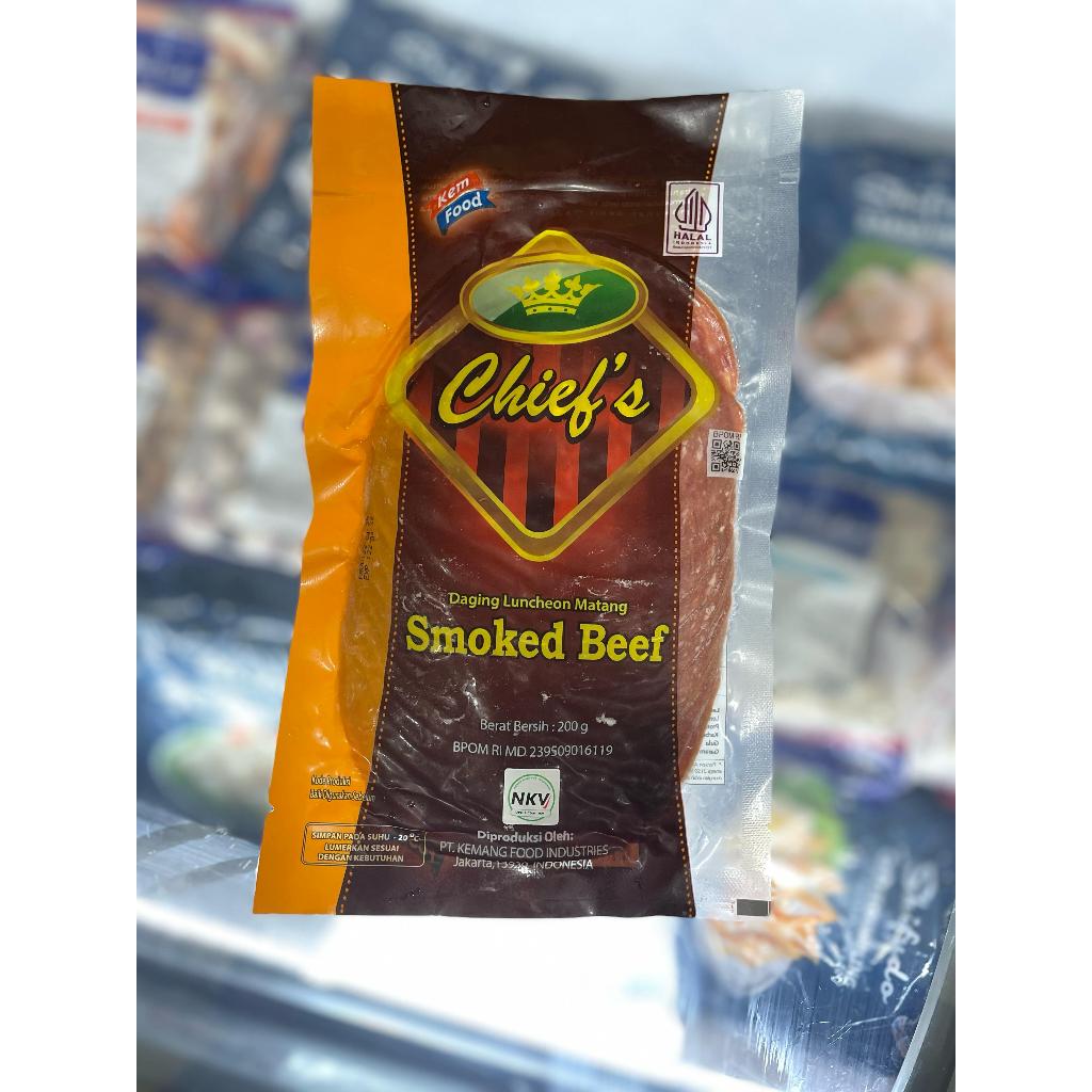 Jual Chief's Smoked Beef 200gr | Shopee Indonesia