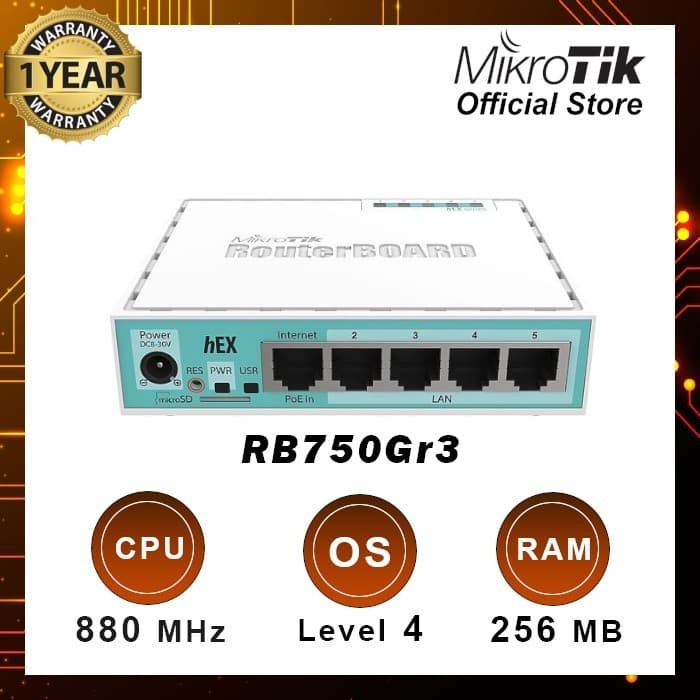 Jual MIKROTIK RB750Gr3 RouterBOARD | Shopee Indonesia
