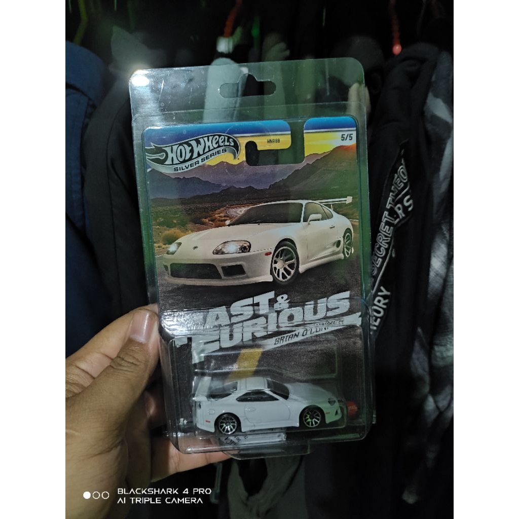 Jual Hot wheels Reguler FnF Supra Putih + Free protector | Shopee Indonesia