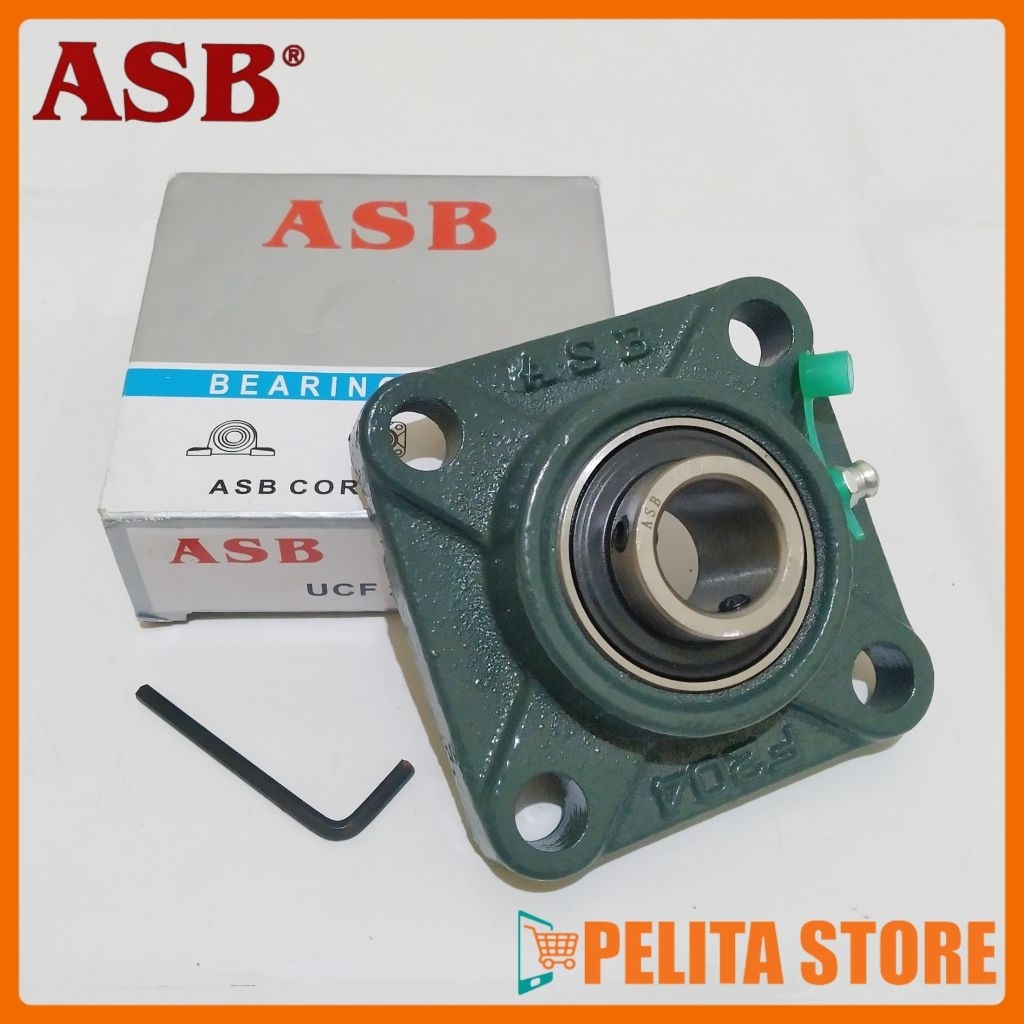 Jual PILLOW BLOCK BEARING UCF 202 (15MM) | UCF 202-10 (5/8" atau 15,875MM) ASB | Shopee Indonesia