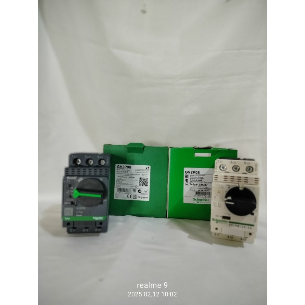 Jual motor circuit breaker Schneider GV2P08 original | Shopee Indonesia