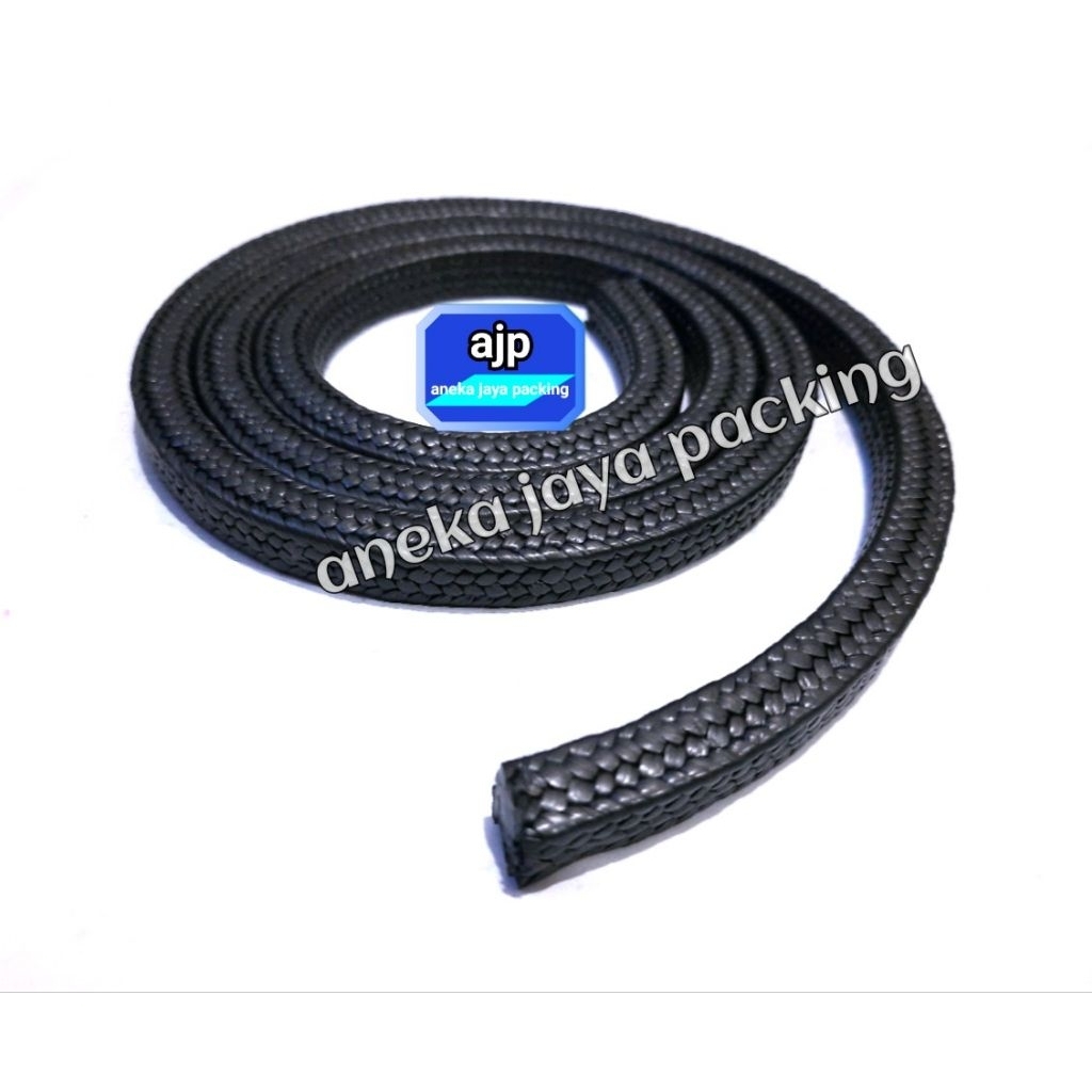 Jual gland packing 10mm (3/8 inch) gfo remes packing carbon teflon ptfe ...