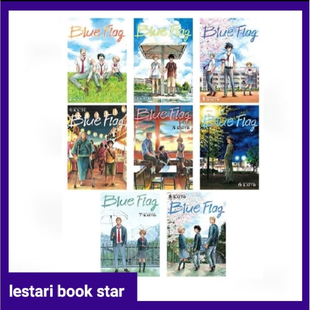 Jual Blue Flag manga vol 1-8(English) | Shopee Indonesia