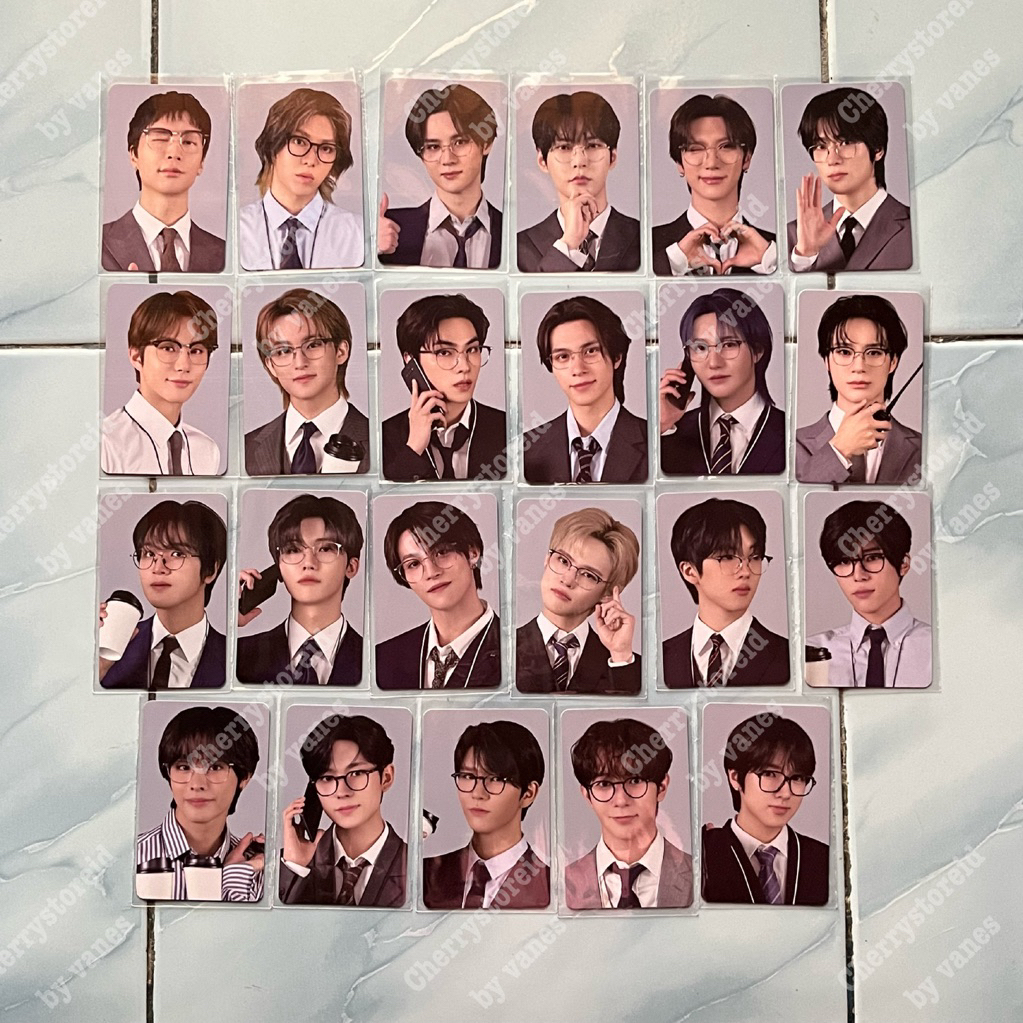 Jual NCT ZONE OFFICE WORKER PC PHOTOCARD CONCEPT KONSEP JOHNNY YUTA KUN ...
