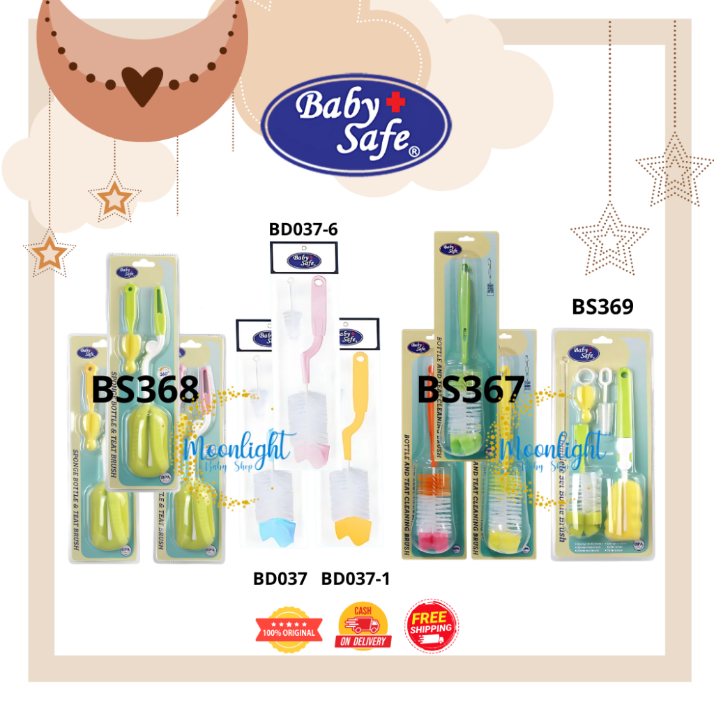 Jual Sikat Botol Baby Safe Rotary Sponge Bottle And Teat Brush BS369 ...