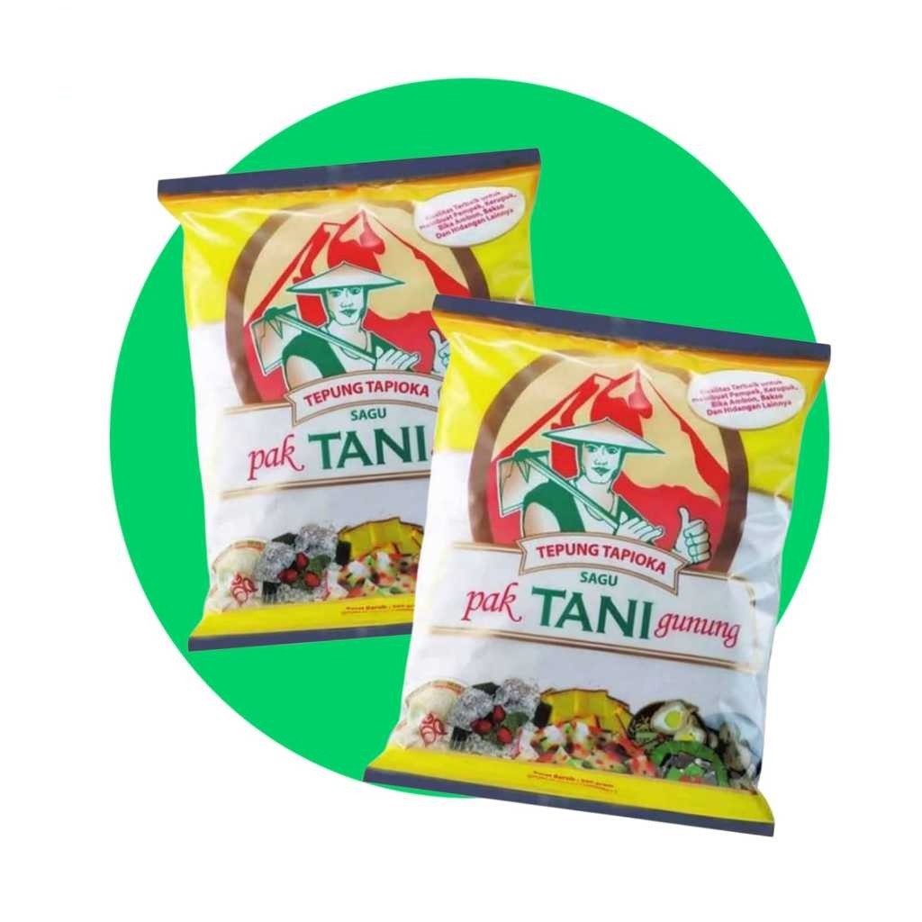 Jual Sagu Tani Tepung Tapioka Cap Pak Tani Gunung 500g | Shopee Indonesia