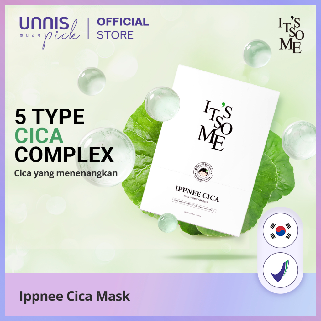 Jual IT’S SO ME Ippnee Cica Mask 1pcs | Shopee Indonesia