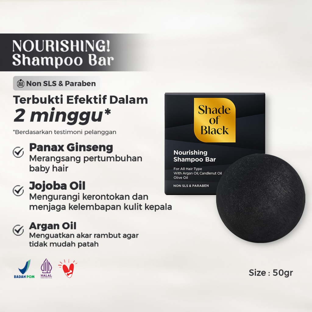 Jual SHADE OF BLACK | Mengurangi Rambut Rontok Hingga 98% | 8x Lebih ...