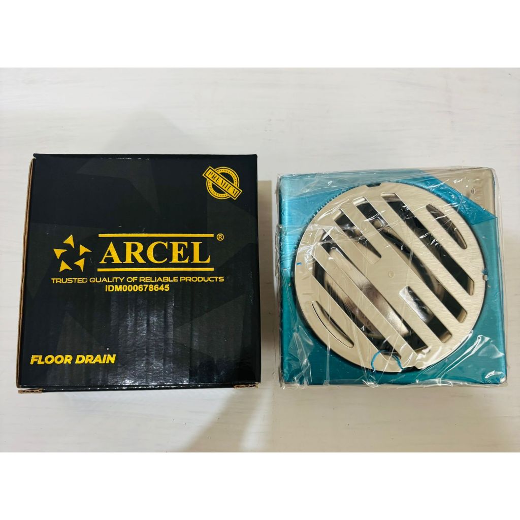 Jual ARCEL Saringan Got Stainless Kamar Mandi Floor Drain Arcel Tebal ...