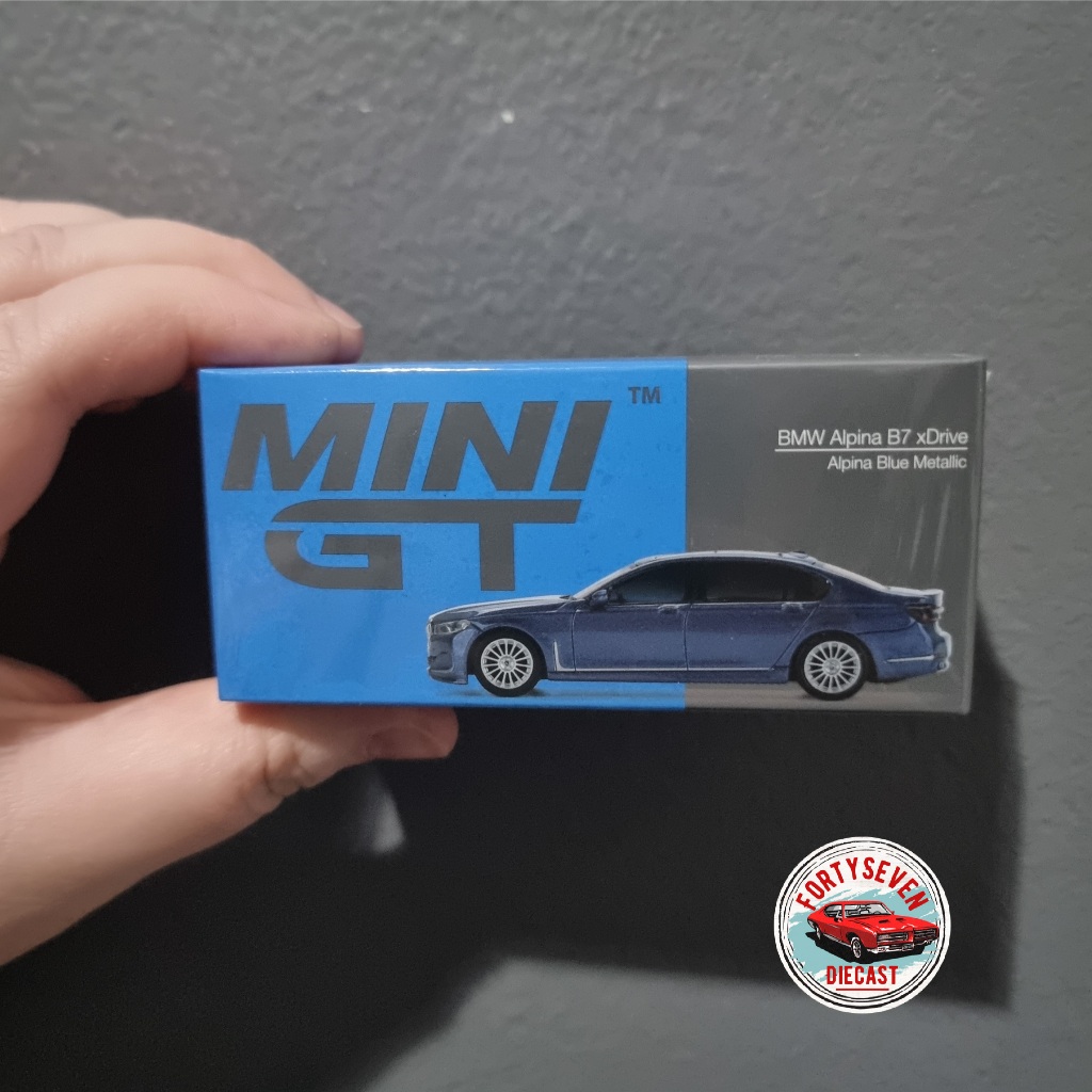 Jual Mini GT mgt minigt 471 BMW Alpina B7 xDrive Alpina Blue Metallic ...