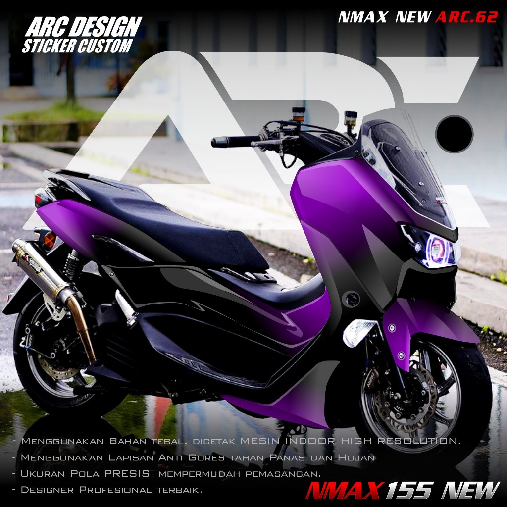Jual (COD PROMO) TERBARU Decal Sticker Yamaha Nmax 155 New 2020 2021 ...