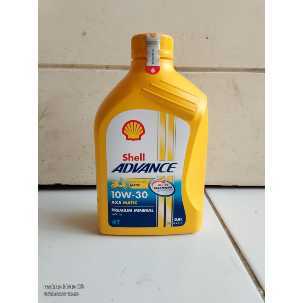 Jual Shell Advance 10w-30 AX5 Matic Premium Mineral Matic Oil 0,8L ...