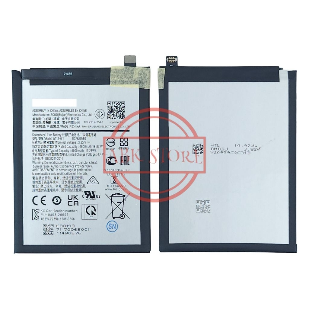Jual BATERAI WT-S-W1 FOR SAMSUNG A04 / A04E / A14 5G / A22 5G BATTERY ...