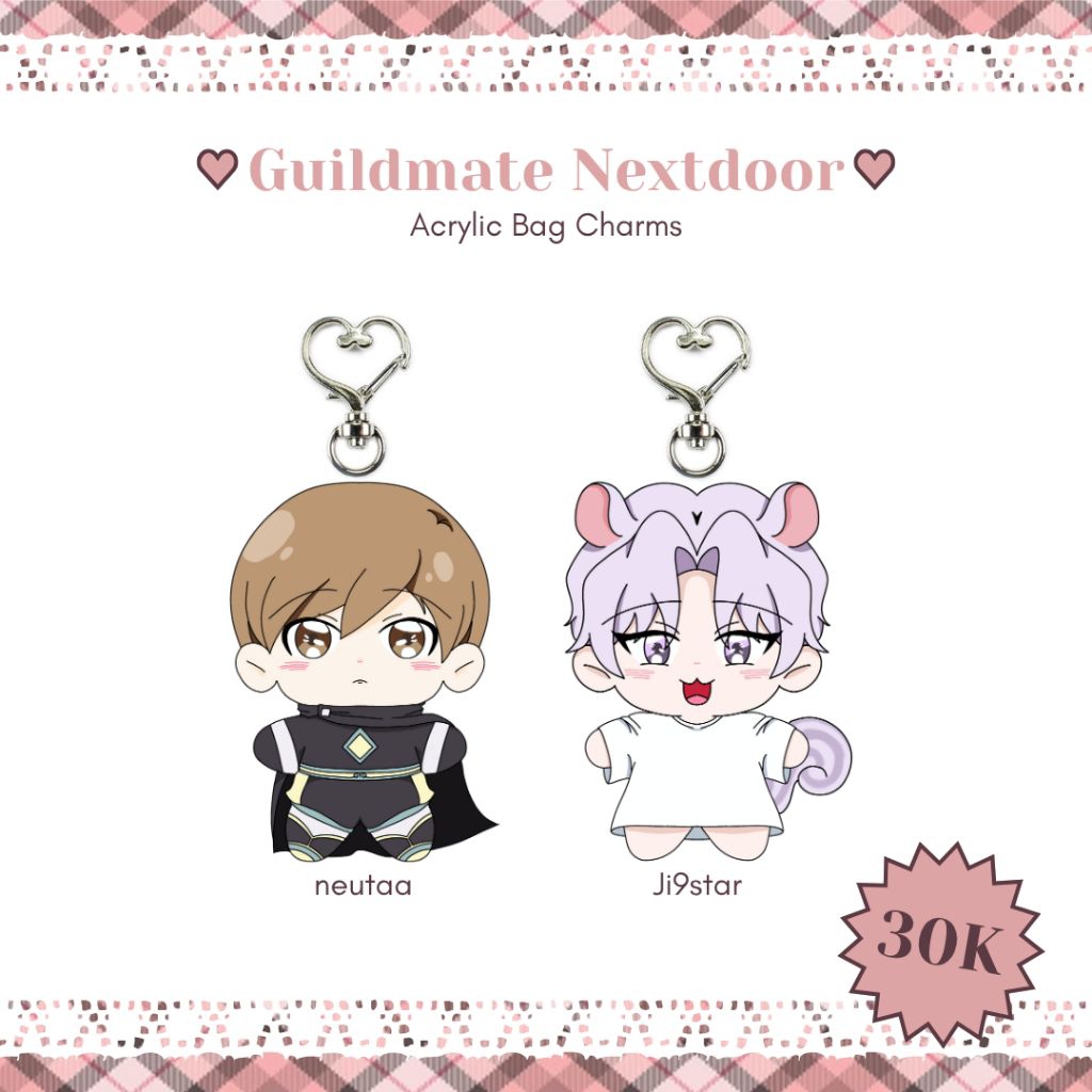 Jual Guildmate Nextdoor Virtual Strangers Yaoi BL Manhwa Keychain ...
