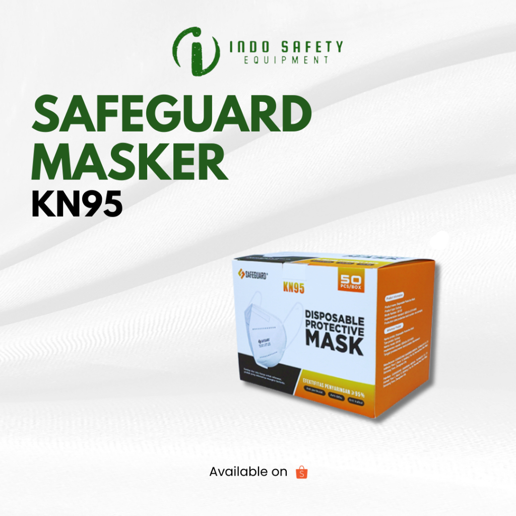 Jual Masker KN95 Safeguard isi 50 Pcs | Shopee Indonesia