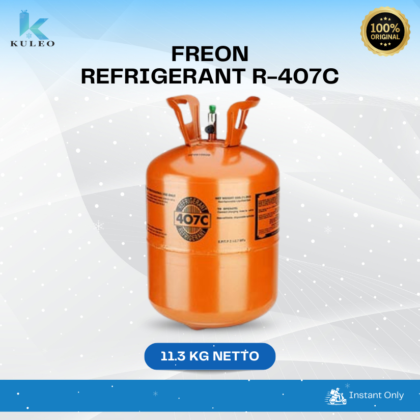 Jual Freon AC R407C REFRIGERANT 11,3 Kg / Freon Refrigerant R 407 ...