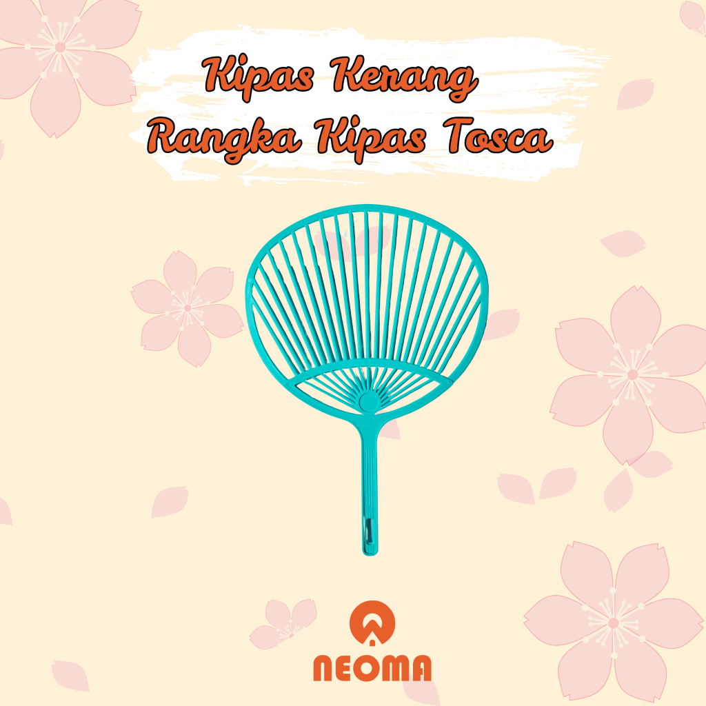 Jual Kipas Kerang Tosca Rangka Kipas Event Kipas Promosi Gagang Kipas ...
