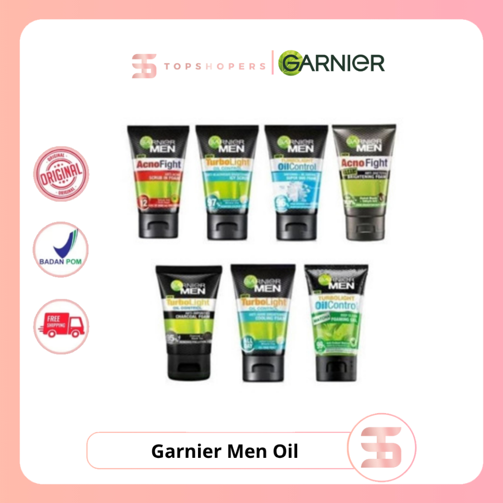 Jual Garnier Men Oil | Shopee Indonesia