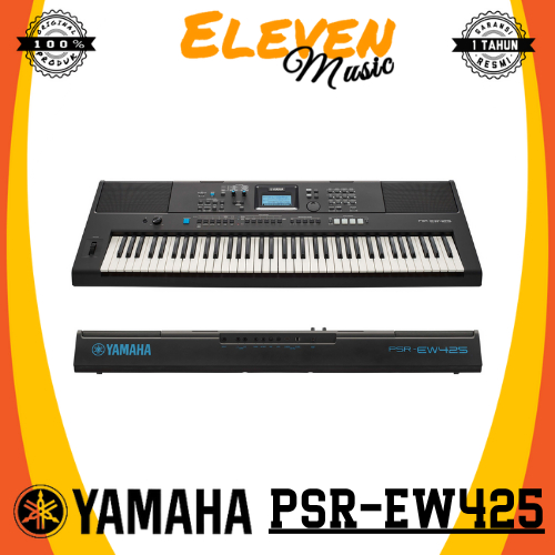 Jual Yamaha PSR EW 425 E-425 76-Keys Portable Keyboard Paket | Shopee ...