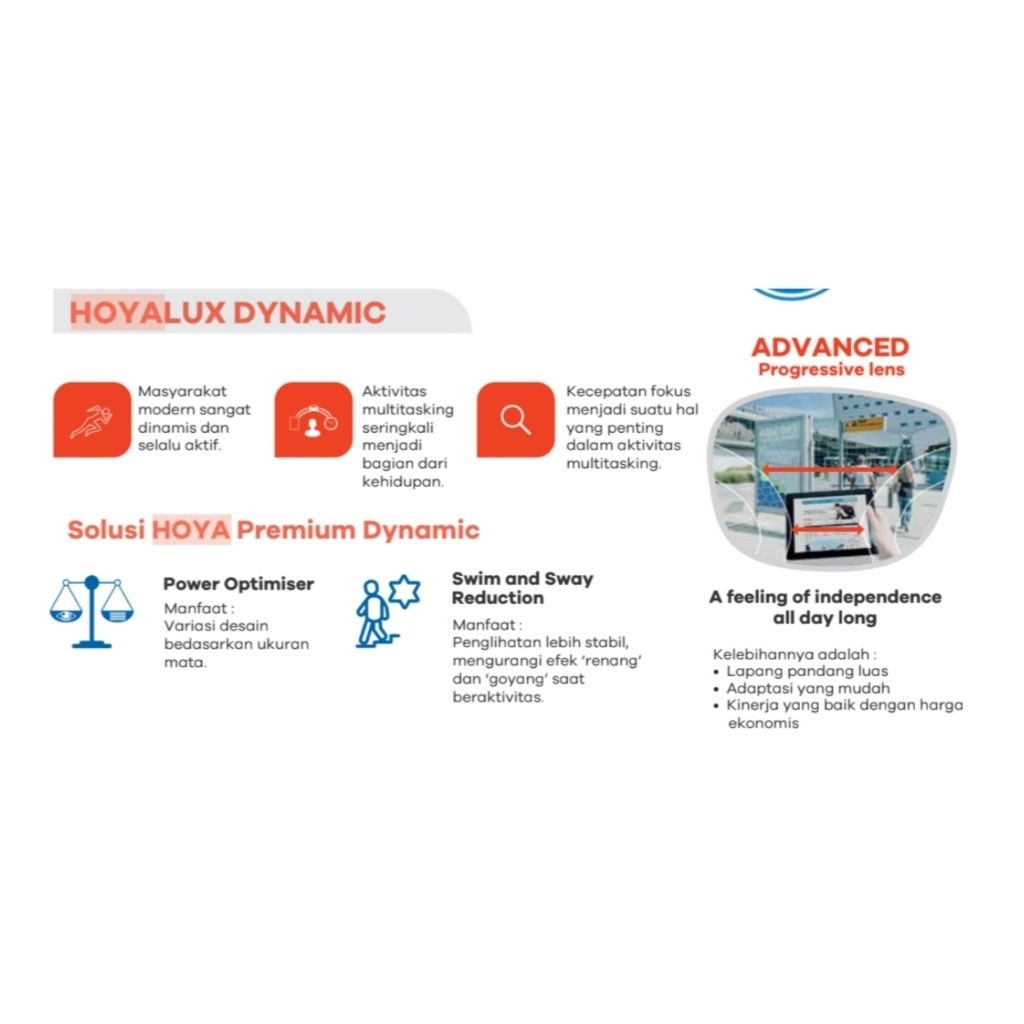 Jual Lensa Kacamata Progresif Hoya Hoyalux Dynamic Premium Hvll Uvc ...