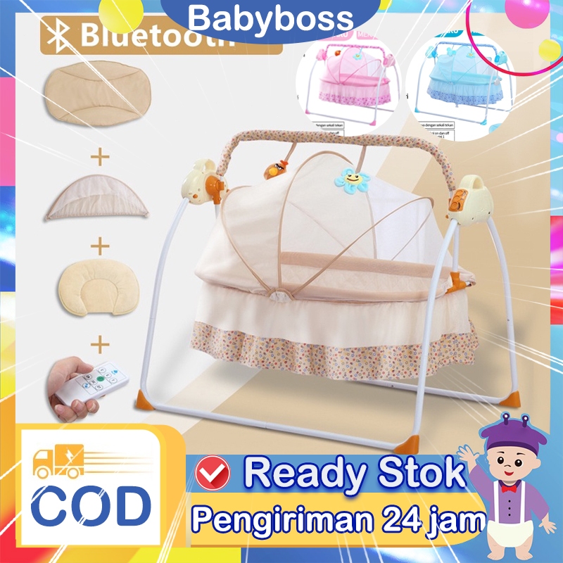 Jual Ayunan Bayi Otomatis Ayunan Bayi listrik berusia 0-3 tahun Dapat ...