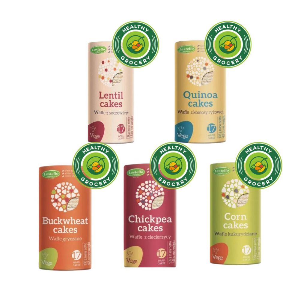Jual Lestello Chickpea Cakes Wafle Z Ciecierzycy 135gr / Lestello All ...