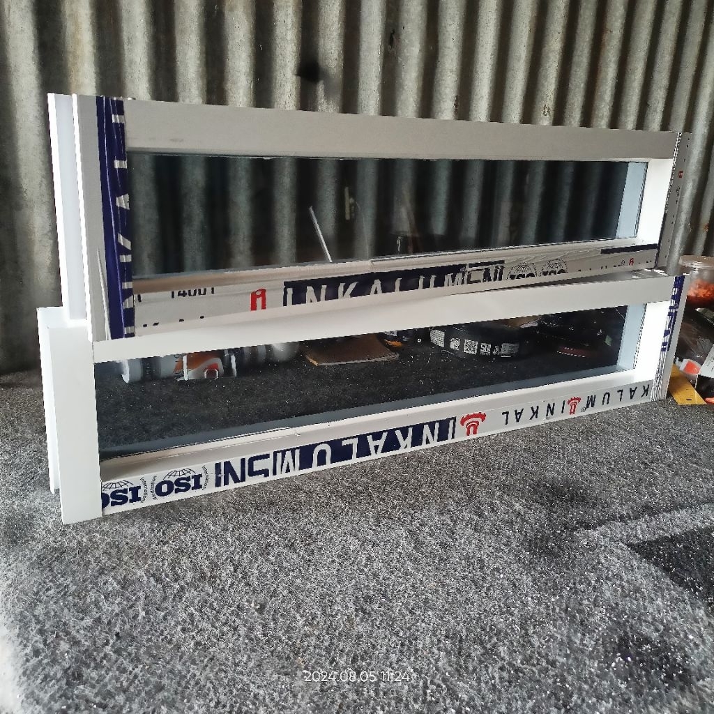 Jual LOSTER / ROSTER ALUMINIUM KACA MATI BISA CUSTOM UKURAN [SUDAH ...