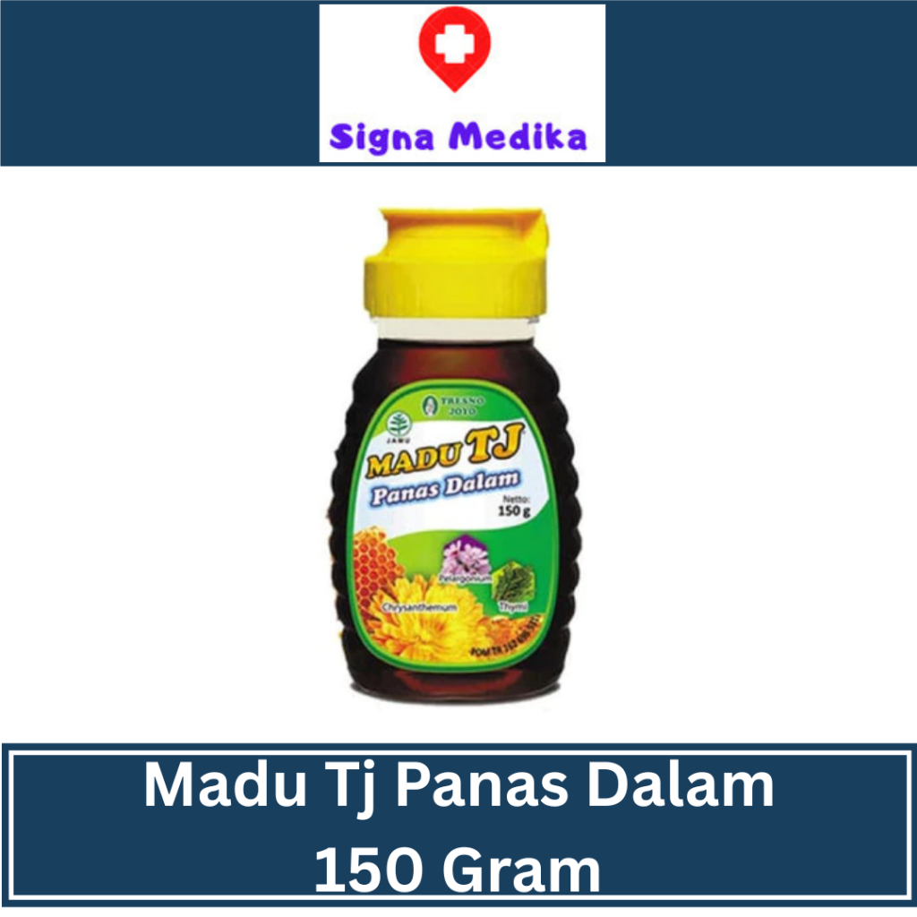 Jual Madu TJ Panas Dalam 150 gram - Madu Botol Pereda Panas Dalam ...