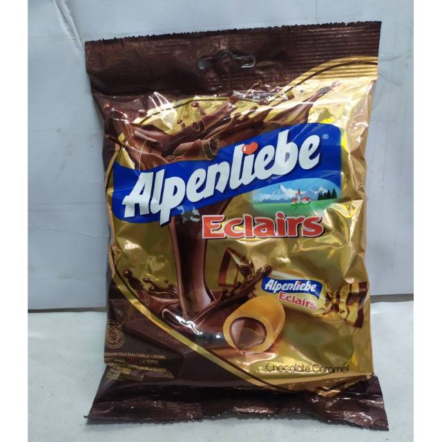 Jual PERMEN ALPENLIEBE ECLAIRS ALPEN CHOCO CARAMEL COKELAT KARAMEL 1PAK ...