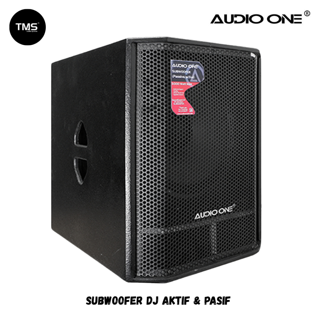 Jual Subwoofer Aktif Pasif AUDIO ONE DJ 115 & DJ 118 subwoofer 15-18 Inch Garansi Resmi ...