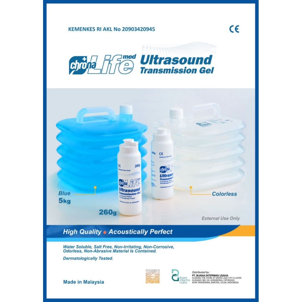 Jual Gel Usg 5L chrona, ultrasound gel 5 liter, ultrasonic gel 5L ...