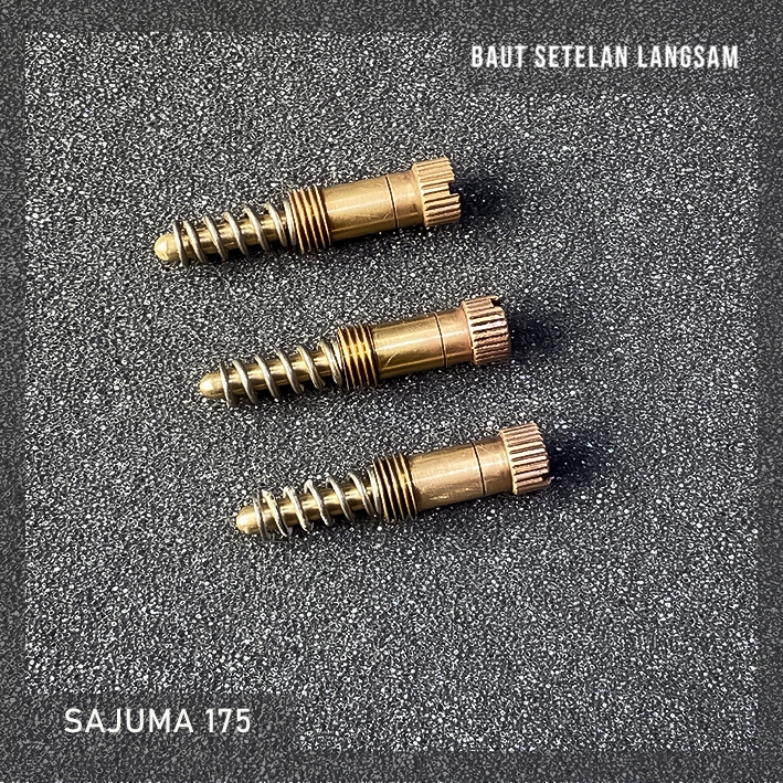 Jual Baut Setelan Langsam Stasioner Karburator W175 Mikuni Ori | Shopee ...