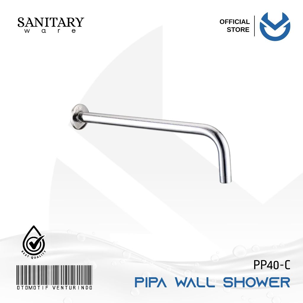 Jual OV Pipa Shower Tanam / wall Pipe Shower Kamar mandi - 20cm 30cm ...