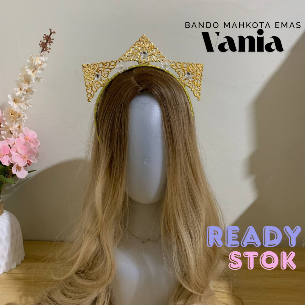 Jual Bando Mahkota Segitiga Emas untuk Tari Tradisional Adat Jawa ...