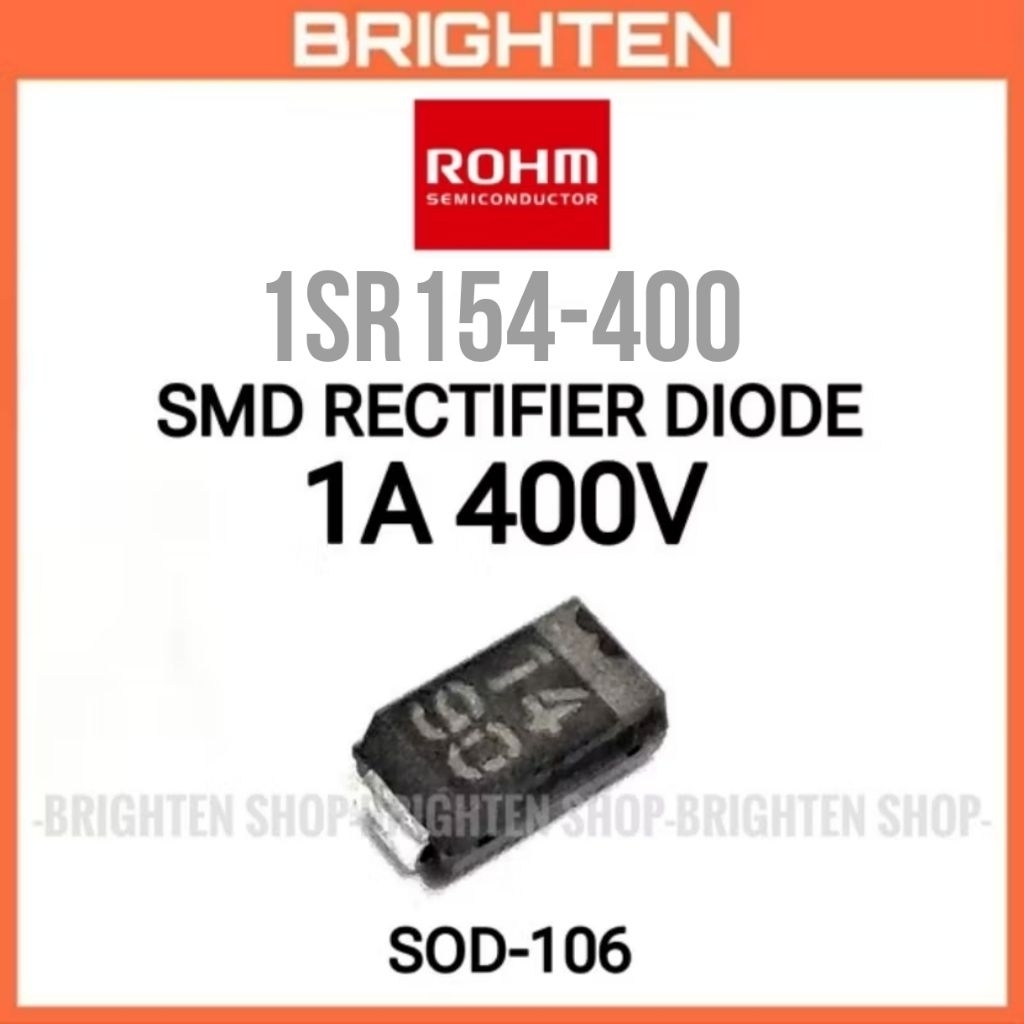 Jual ROHM 1SR154-400 Rectifier Diode 1A 400V Dioda SMD mark 14 | Shopee ...