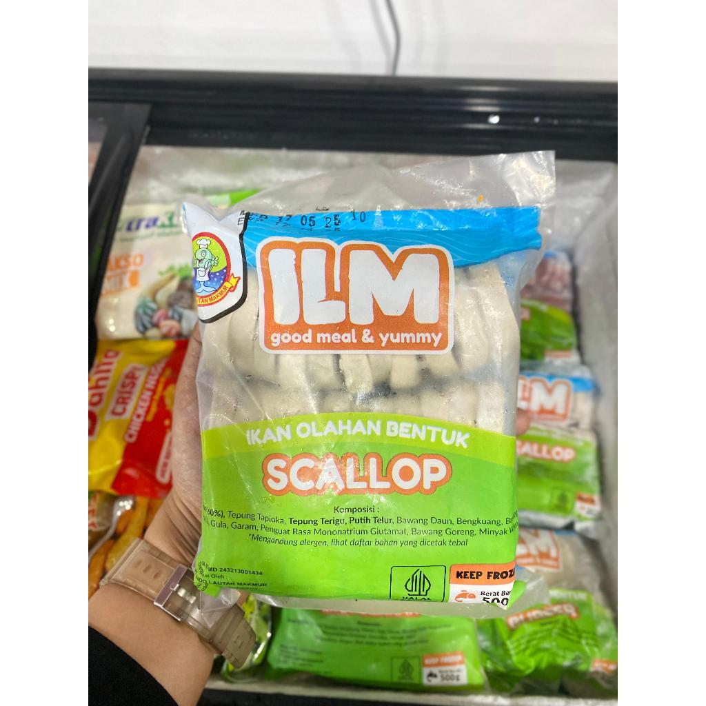 Jual ILM SCALLOP 500 gram / IKAN OLAHAN BENTUK SCALLOP / AYU PUTRI ...