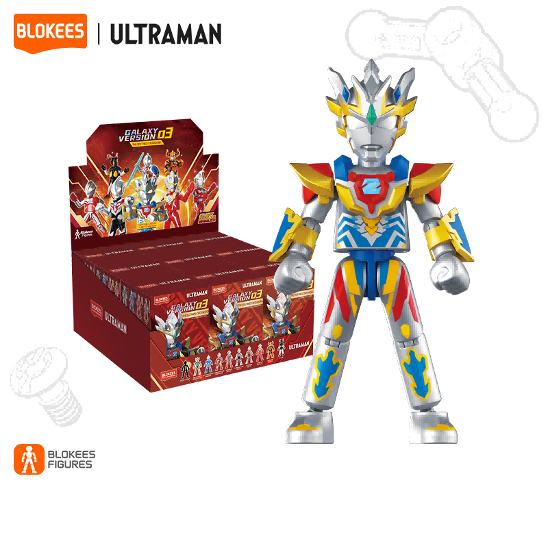 Jual BLOKEES ULTRAMAN Blind Box Mainan Action Figures Block Mainan ...